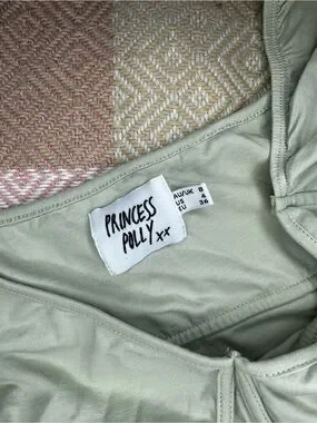 Princess Polly | Tops | Princess Polly Sage Green Top | Poshmark